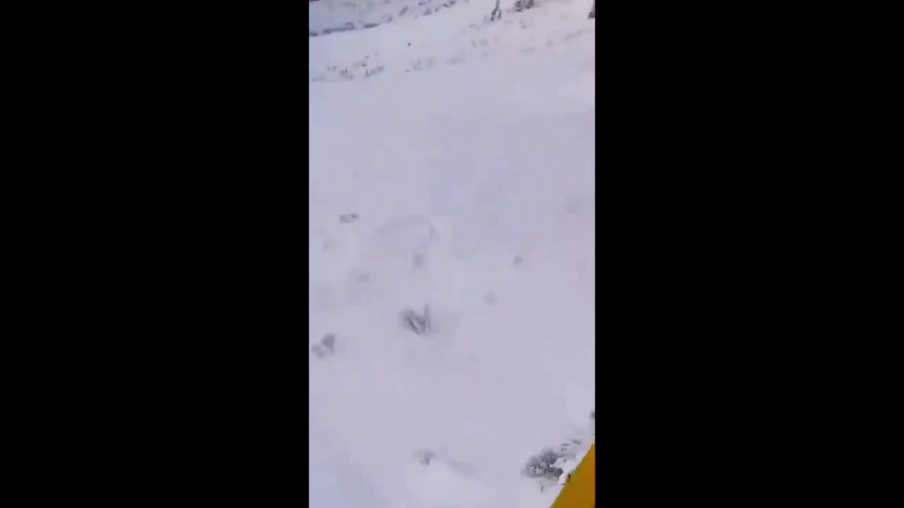 Shot on IPhone Meme (Skier falls off cliff) - YouTube