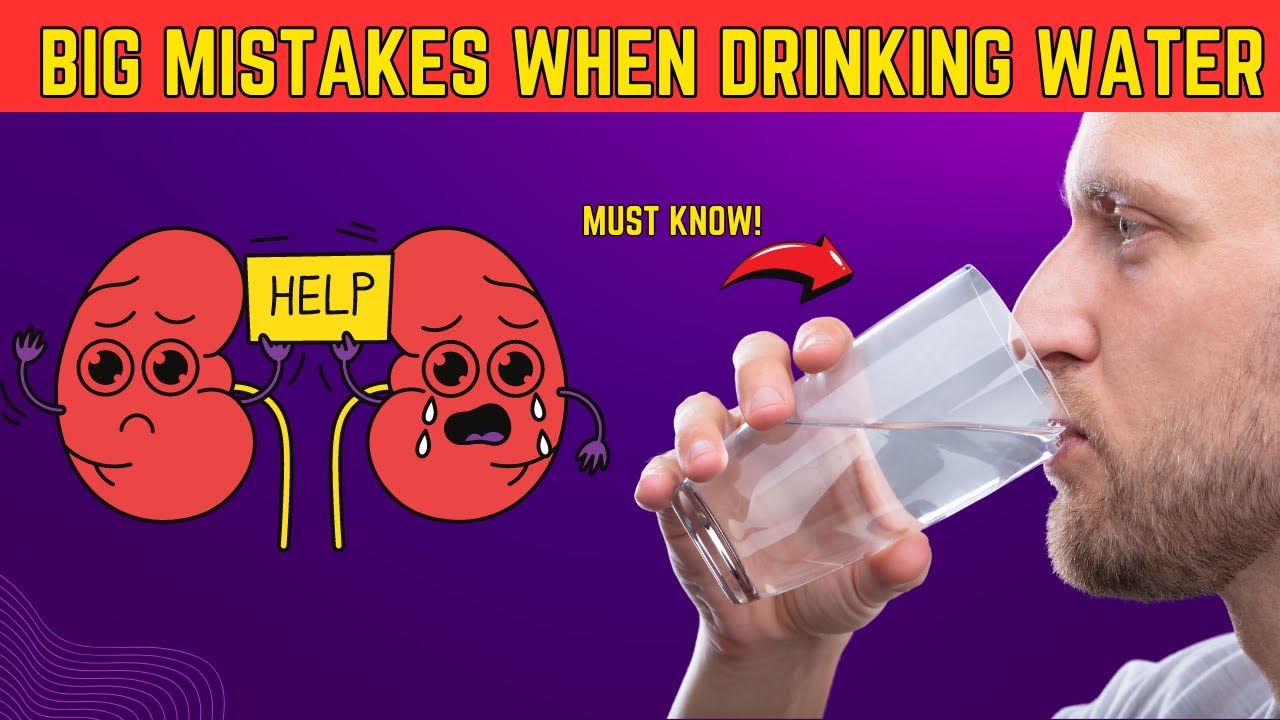 Surprise! Drinking Water Wrongly Can Damage Your Kidneys|MUST KNOW ...