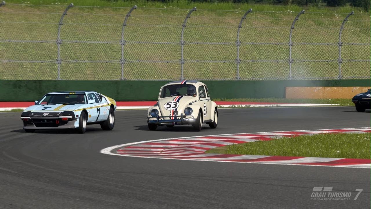 Gran Turismo 7 Herbie goes to Lake Maggiore circuit - YouTube