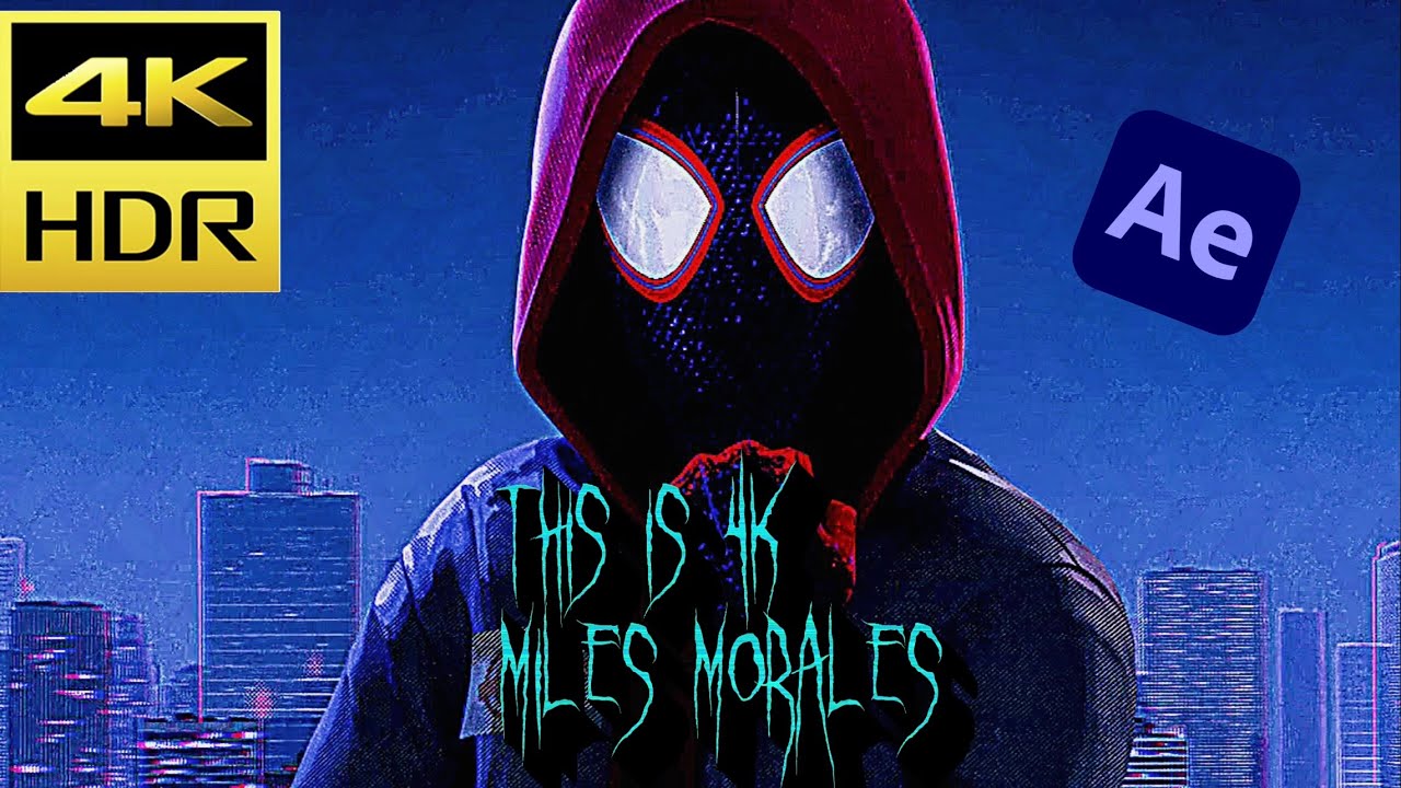 Miles morales screen pack 4k60fps ultra HDR - YouTube