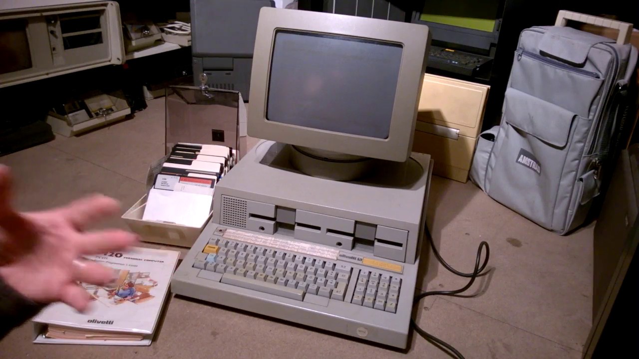 Olivetti M20 - kurz vorgestellt - quick demonstration - YouTube