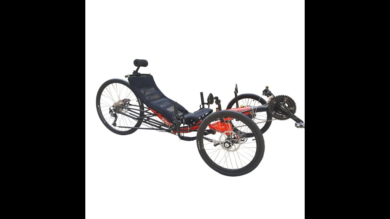 MOTRIKE Long distance Traveling Alloy Suspension Recumbent Trike Racing ...