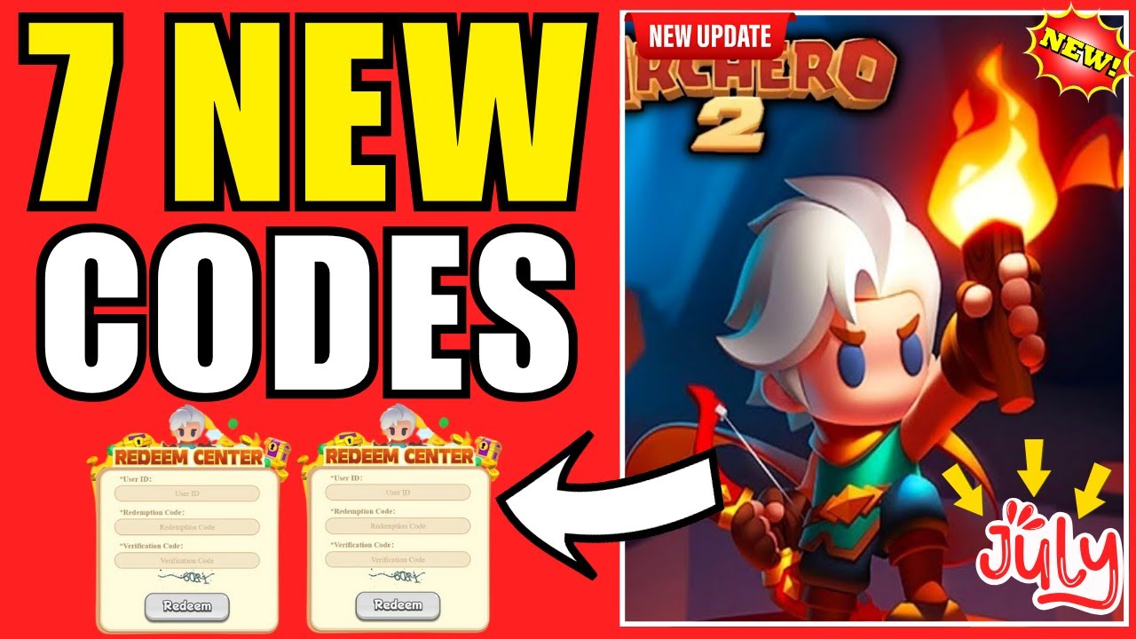 🔥 Archero 2 New Update (July 2025) – Best Redeem Codes & How to Use Them! - YouTube