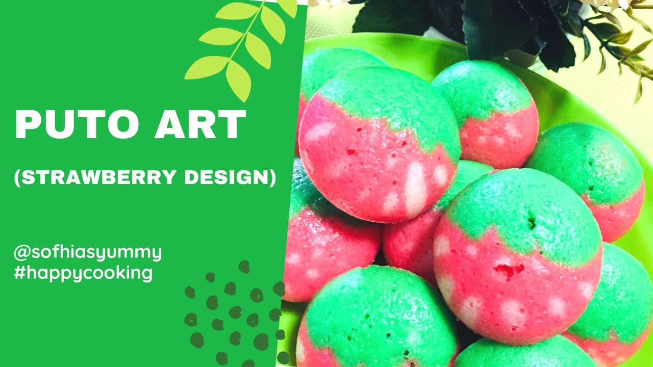 Puto Art (Strawberry Design) - YouTube