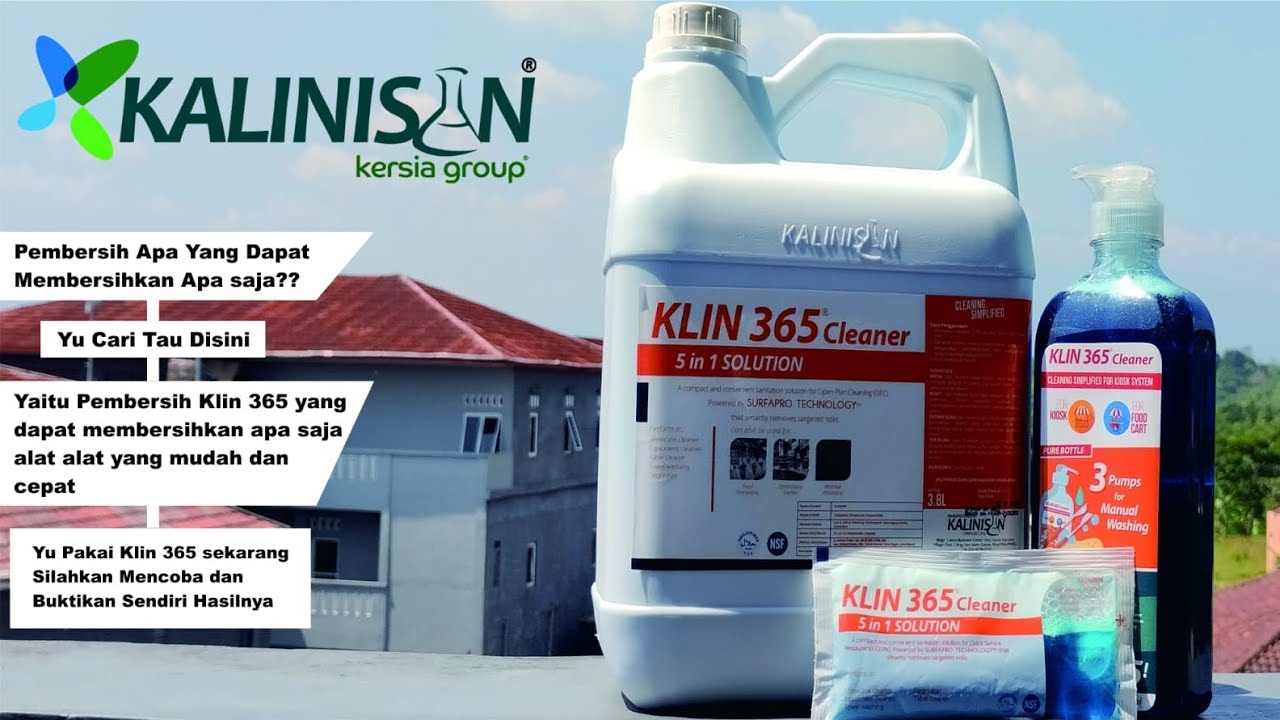 KLIN 365 produk Multipurpose - YouTube