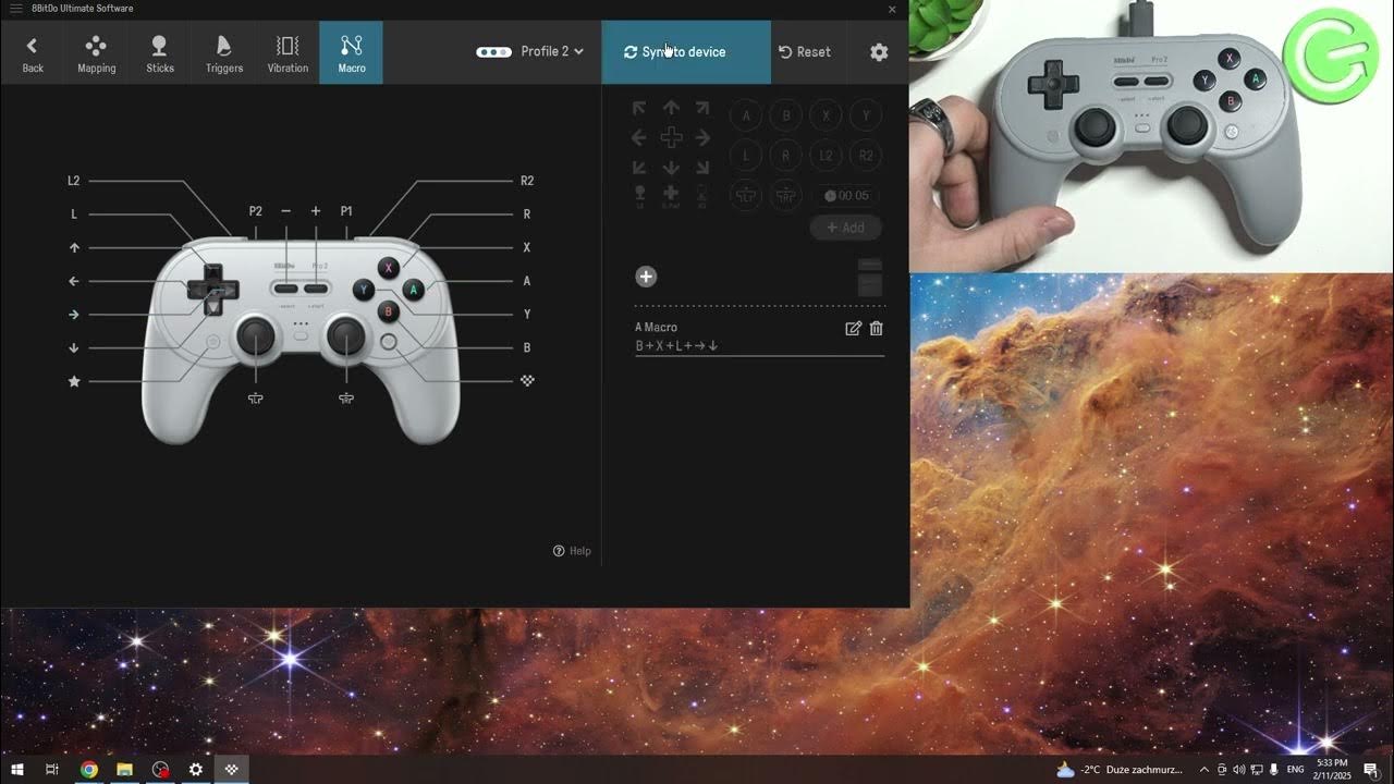8BitDo Pro 2 - How to Create a Macro? | Automate Button Inputs - YouTube