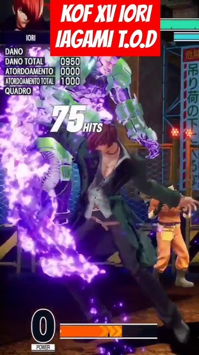 KOF XV IORI IAGAMI COUNTER STUN TOD COMBO - YouTube