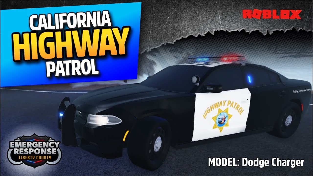 Cali State Police Car LIVERY | ERLC Roblox | California Highway Patrol ...