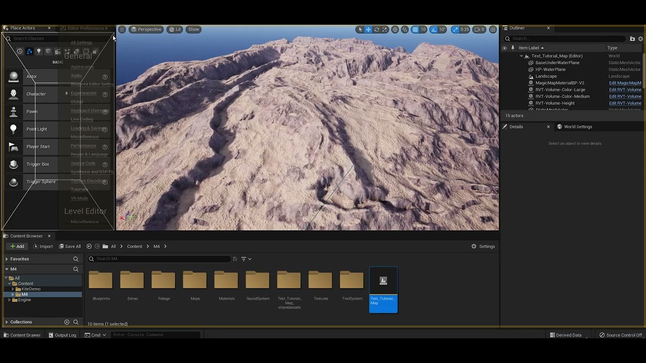 Procedual Foliage Tool 001 Editor Preferences Select Procedual Foliage - YouTube