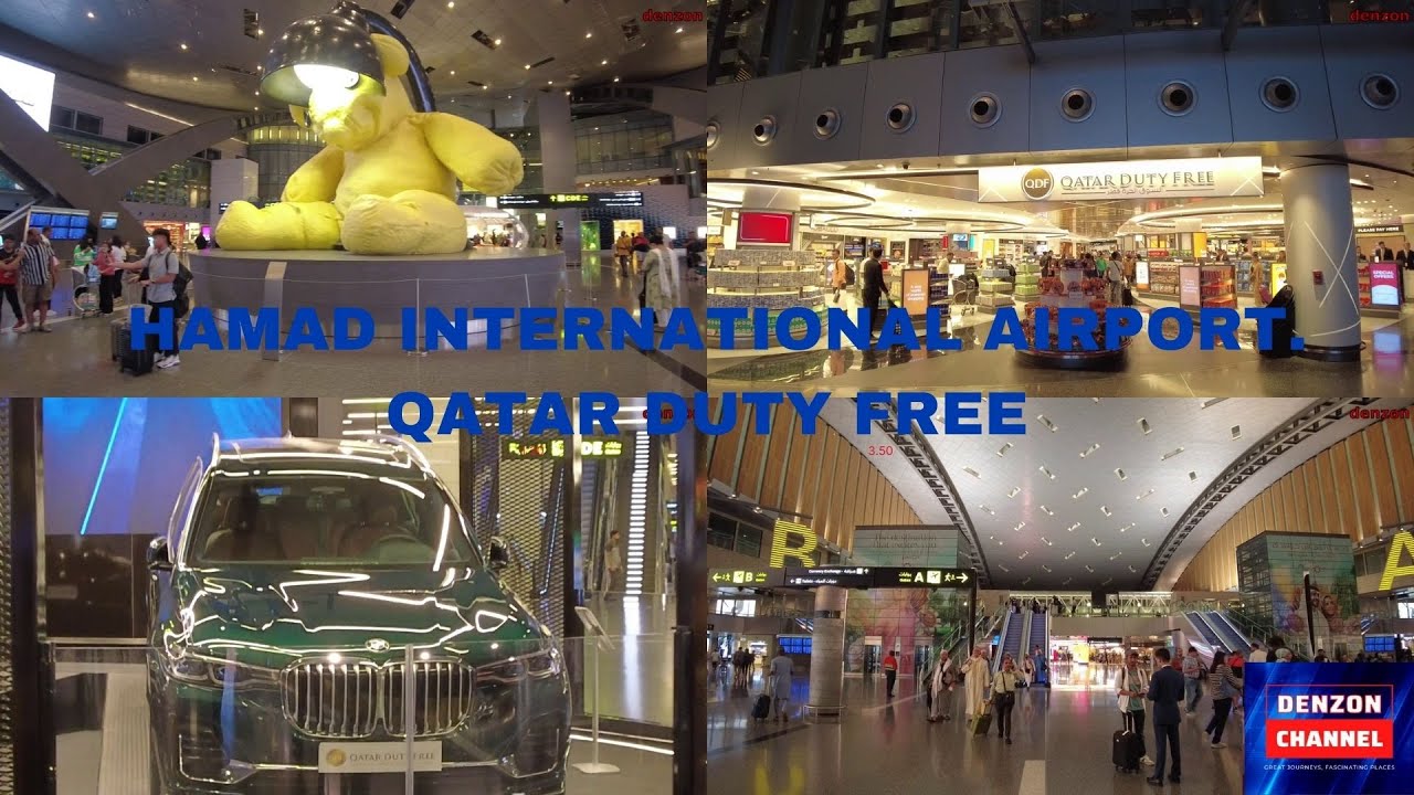 Hamad International Airport, Qatar Duty Free. The Orchard, Doha Airport ...