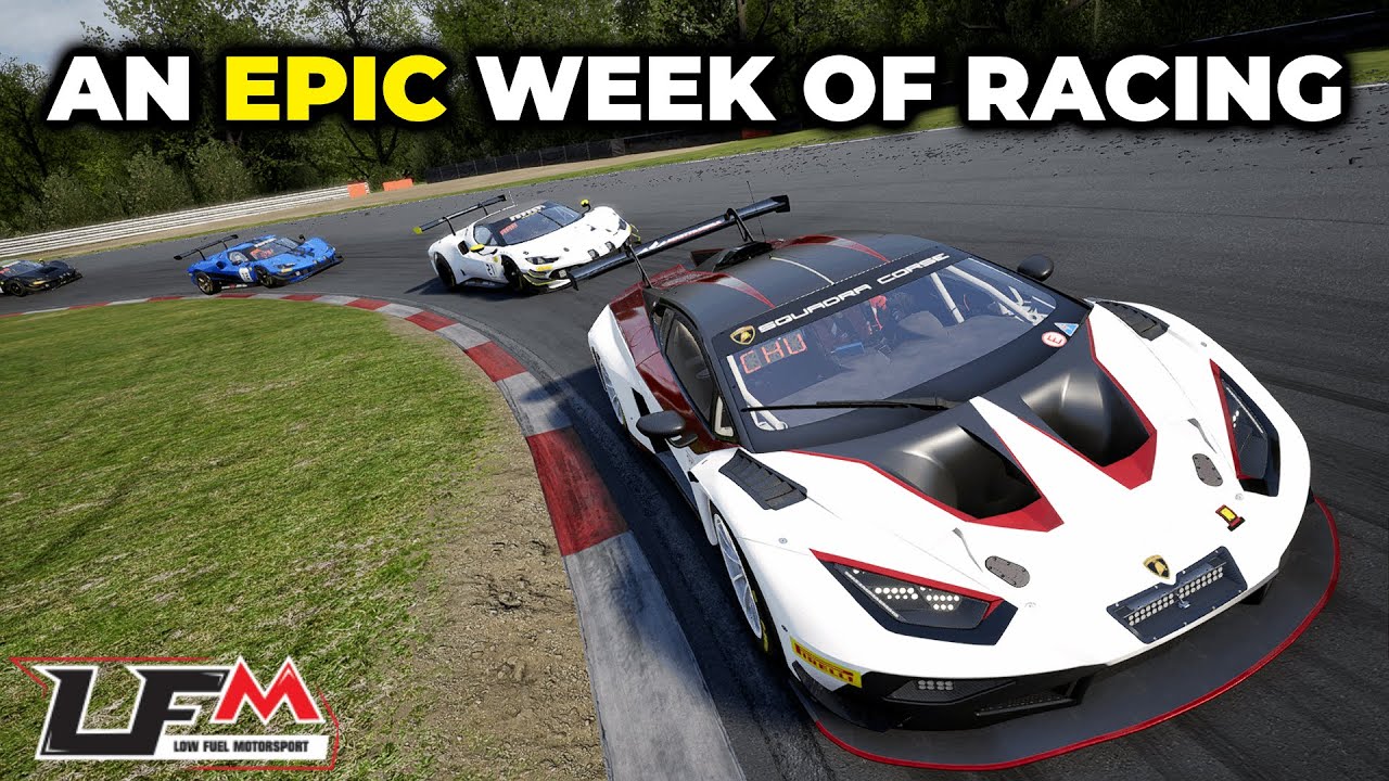 LFM Rookie Sprint Series: The Ultimate Battle at Oulton Park - YouTube
