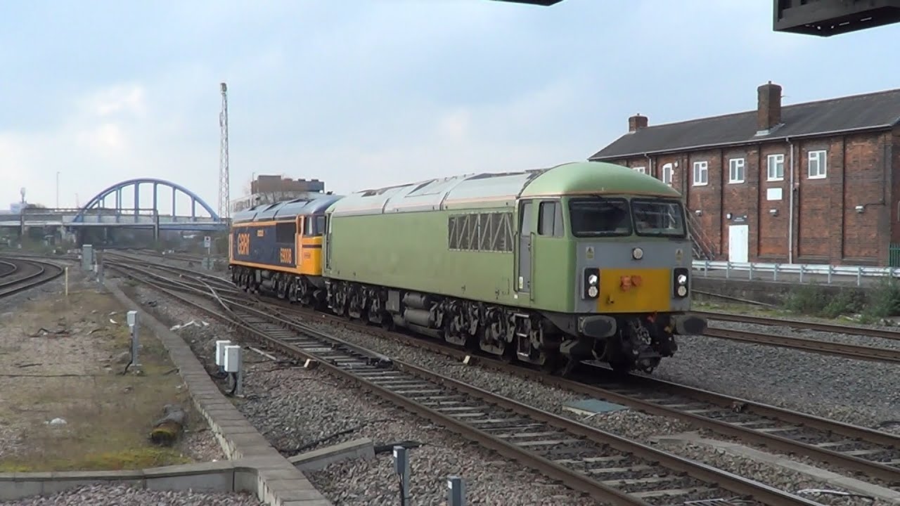 Freight Train Variety at Derby 8th March 2024 - YouTube