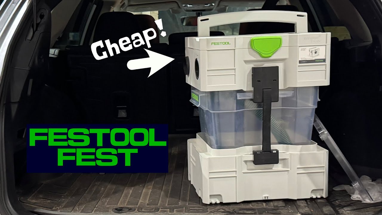 Festool Cyclone Separator - How to Set Up - YouTube