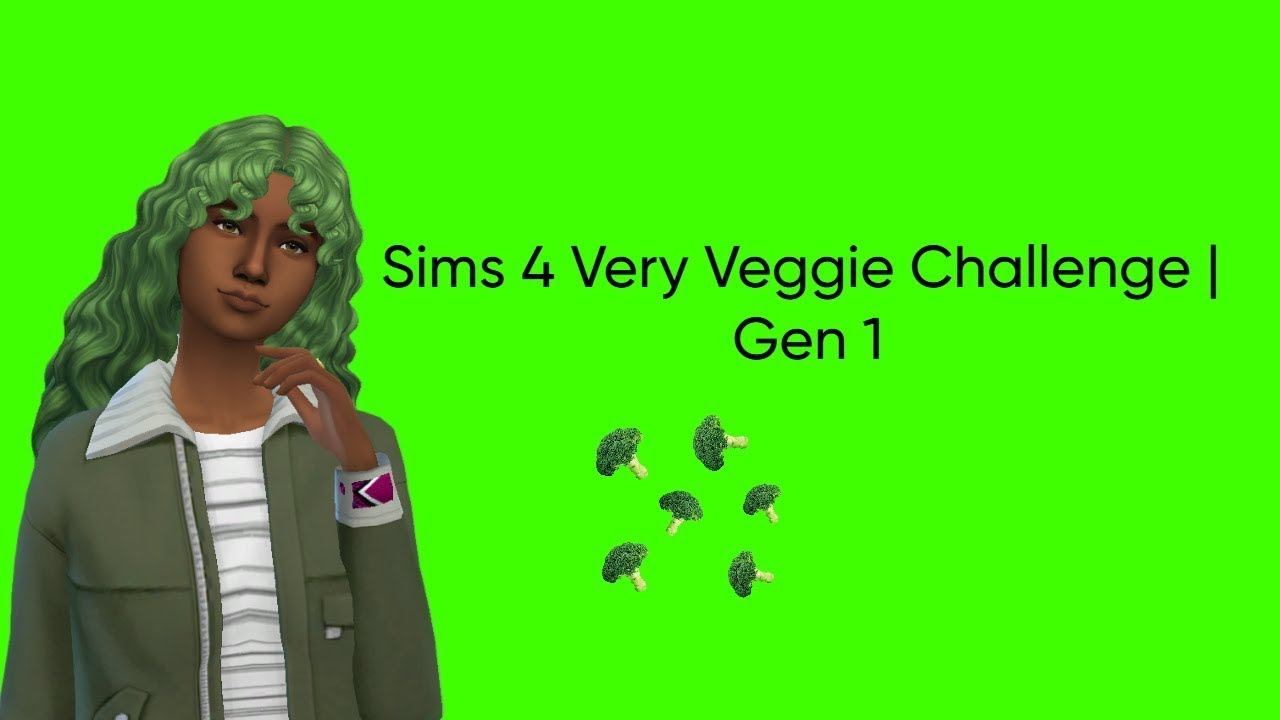 Sims 4 Very Veggie Gen 1 - YouTube