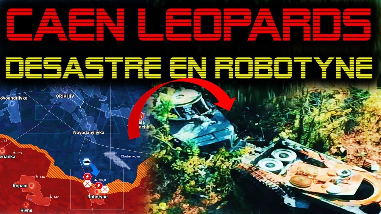 🔴 BATALLA POR ROBOTYNE 🔴 RUSIA ANIQUILA TANQUES LEOPARD 2 A6 UCRANIANOS ...