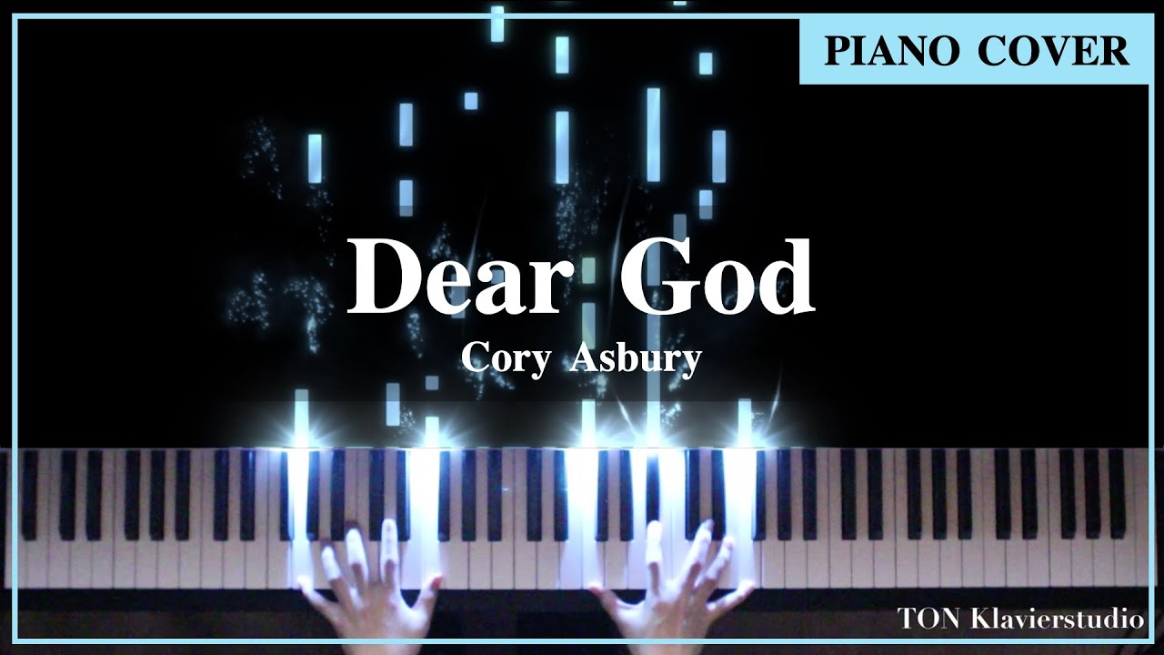 🎹Cory Asbury - Dear God + lyrics (Piano Cover)🎹 - YouTube