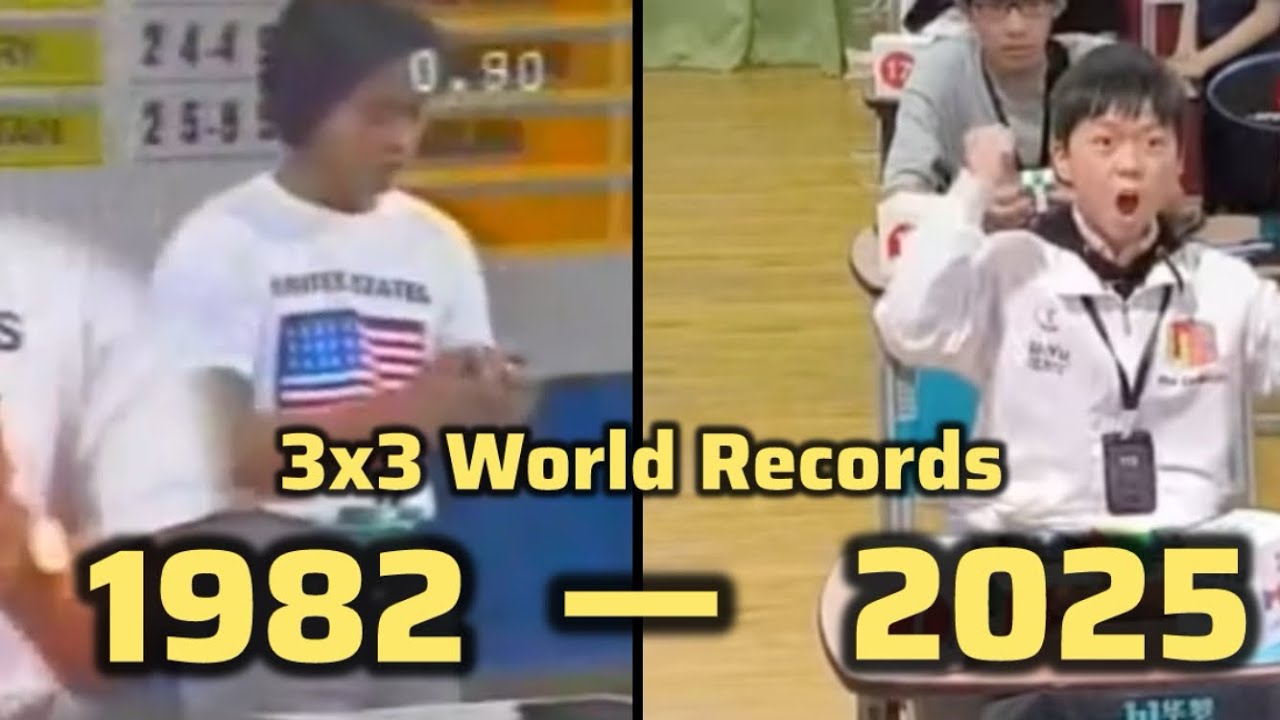 3x3 World Records from 1982-2025 - YouTube