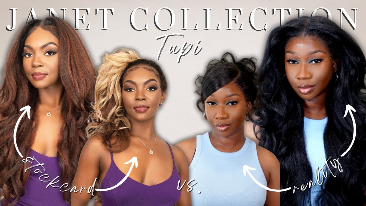 *NEW* 13x6 Janet Collection Melt HD Lace Frontal Wig Install + Review ...
