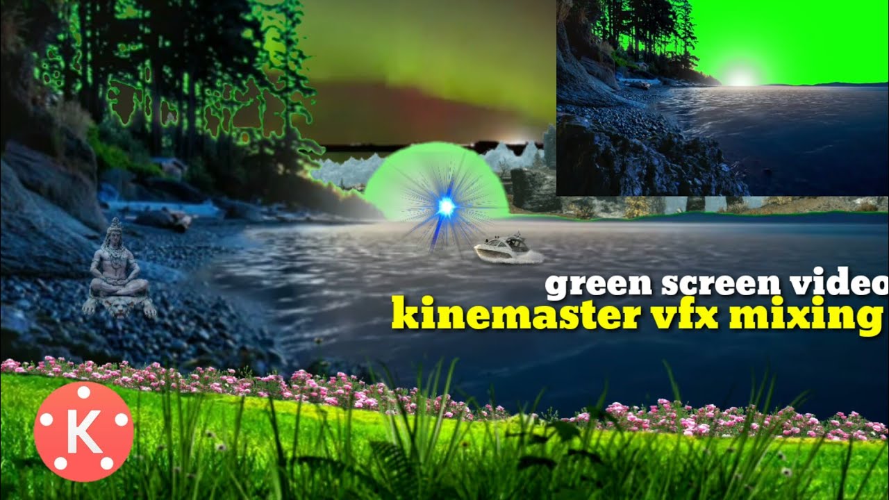 This video made from Green Screen and Photo from Kinemaster is very ...