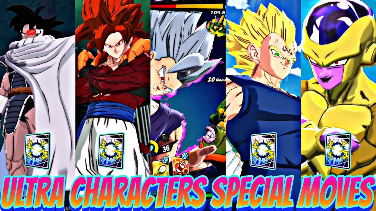 ULTRA Characters Special Moves!! 🔥 IN DRAGON BALL LEGENDS - YouTube