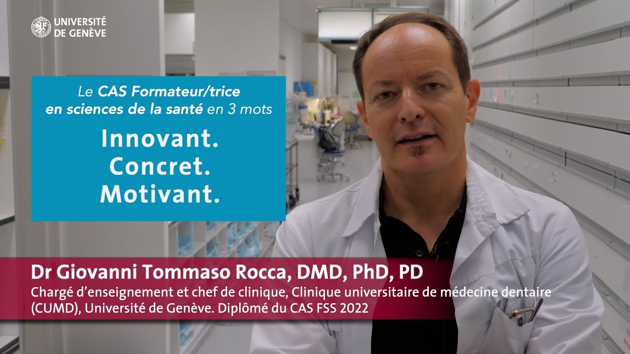 Témoignage Dr Tommi Rocca, alumnus CAS Formateur/trice dans le domaine ...