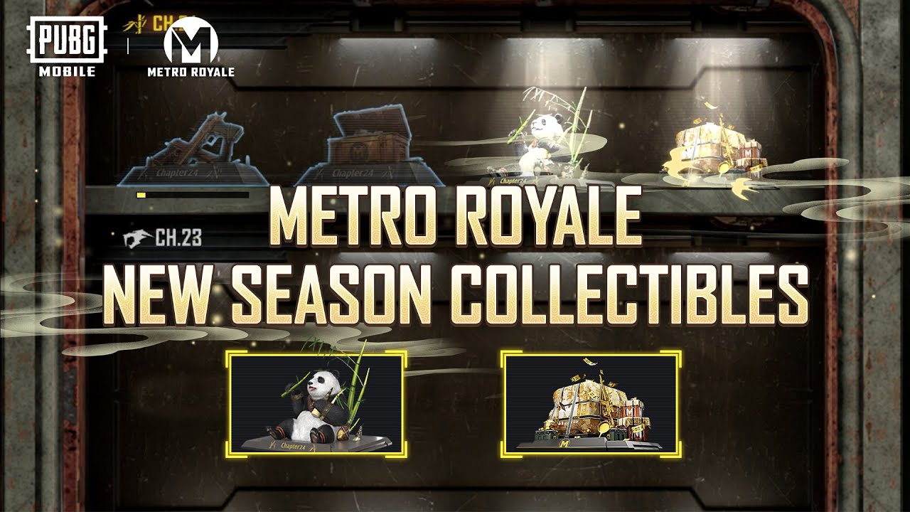 PUBG MOBILE | Metro Royale Season 24: New Collectibles, Amazing Rewards ...