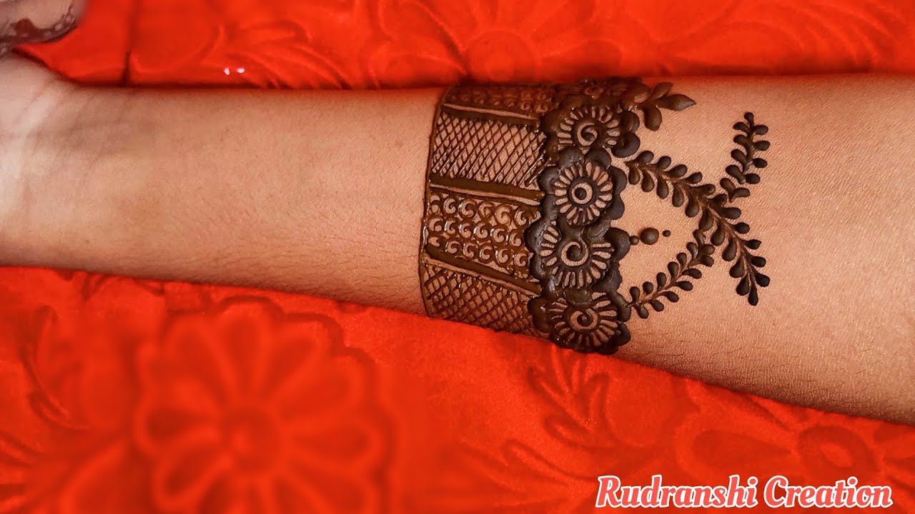 fool Patti mehndi designs|new model mehndi designs - YouTube