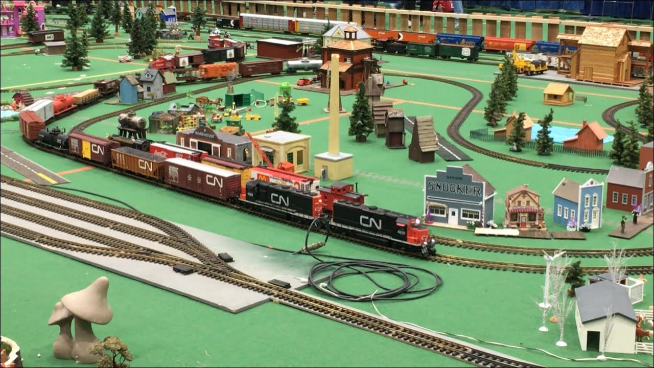 Model Trains - Supertrain 2019 - YouTube