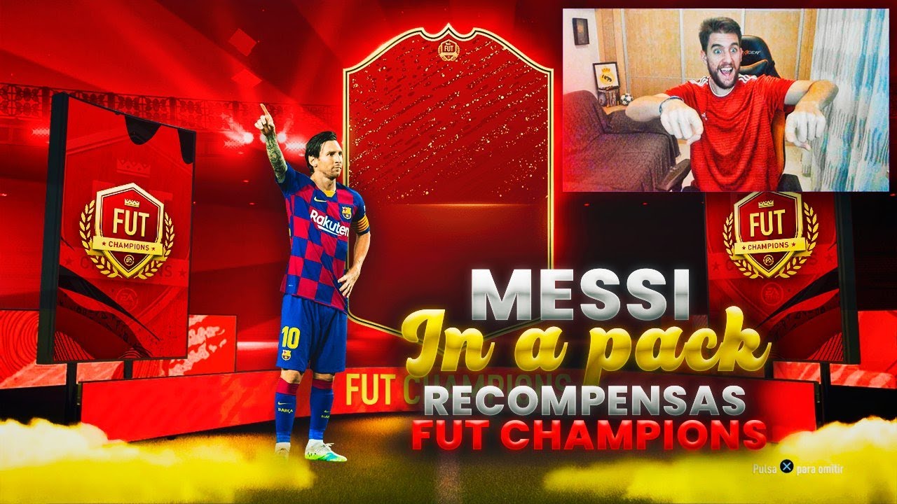 UN MESSI IN A PACK SIN ESPERARLO !! | RECOMPENSAS DE FUT CHAMPIONS ...