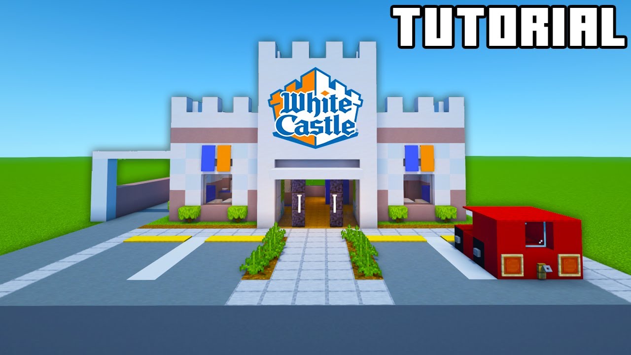 Minecraft Tutorial: How To Make A White Castle "City Tutorial 2023 ...