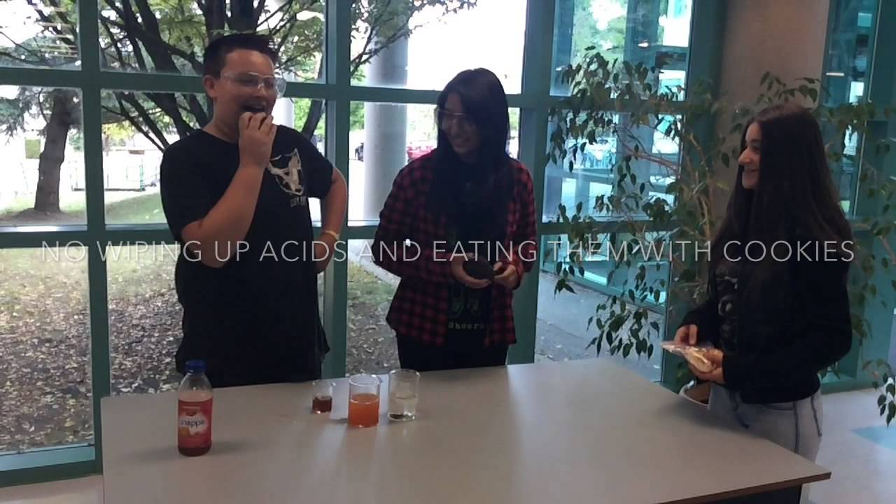 Don't Eat Or Drink In The Lab - YouTube