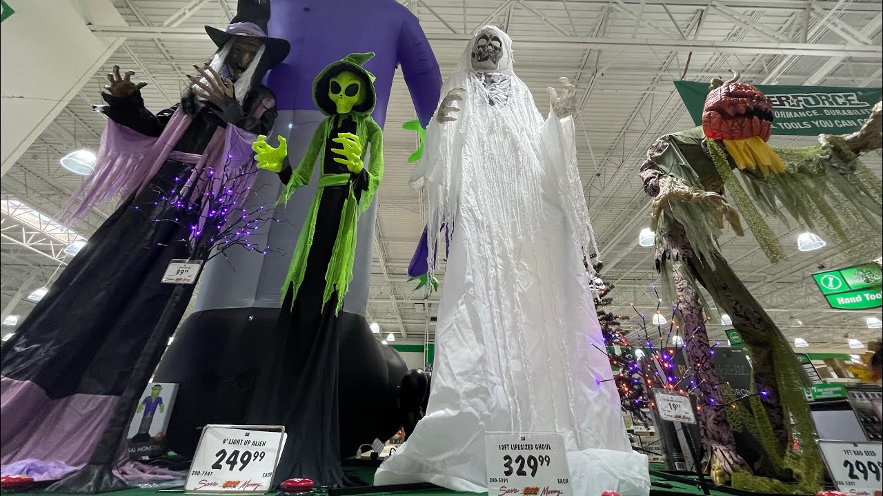 Menards Halloween 2024 Update - YouTube