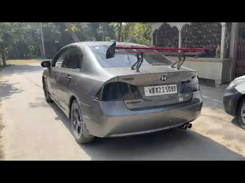 Honda Civic Modified Exhaust Sound 💥