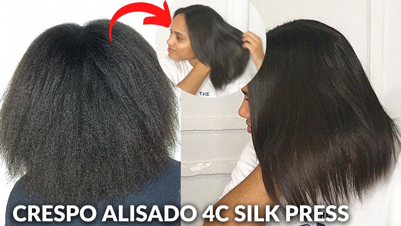 SILK PRESS BRASILEIRO LISO ESCORRIDO Técnica Gringa Para Alisar os ...