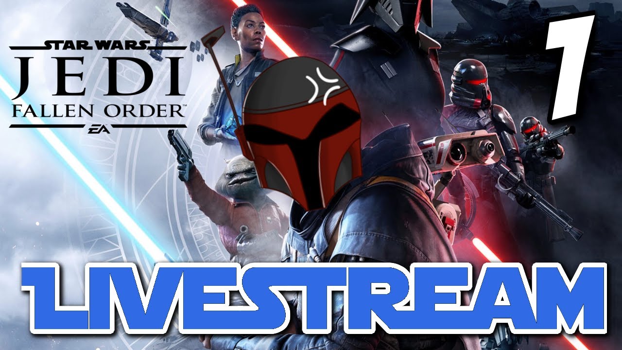 Django Plays Star Wars Jedi Fallen Order Livestream Part 1 - YouTube