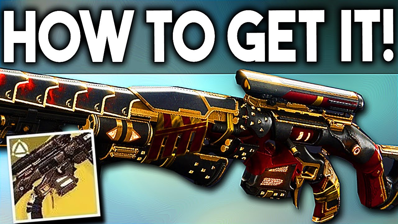 Destiny 2 HOW TO GET "STILL HUNT" Exotic Golden Gun Sniper - How To Get ...