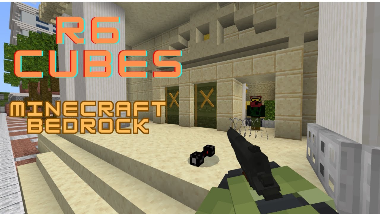 Rainbow Six Siege dans Minecraft Bedrock - Rainbow Six Cubes - YouTube