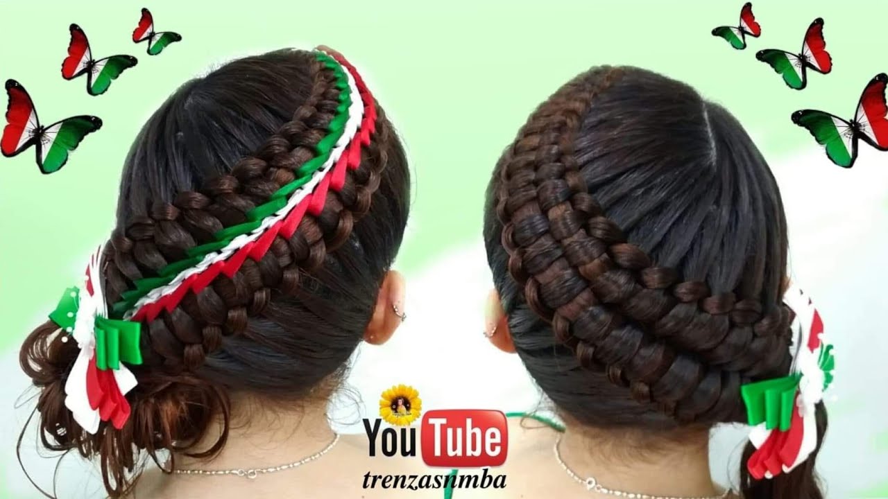 roble raqueta Desde allí peinados para fiestas patrias diferente ...