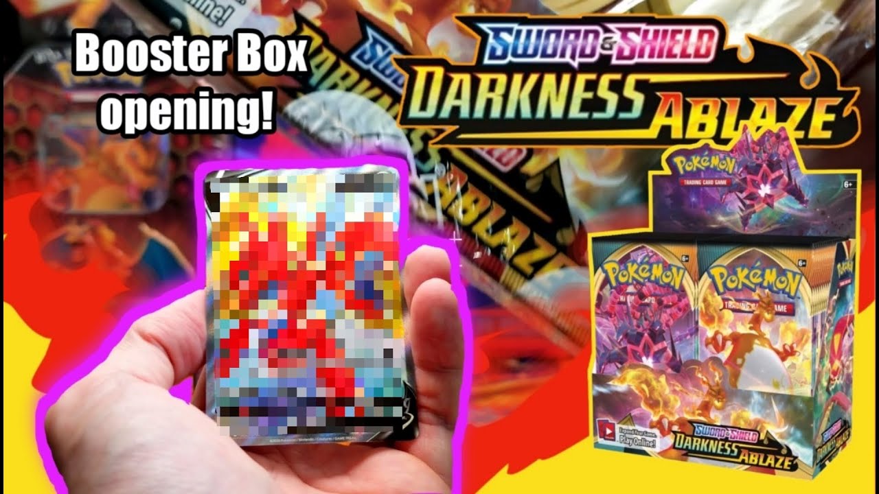 Opening Darkness Ablaze Booster box - YouTube