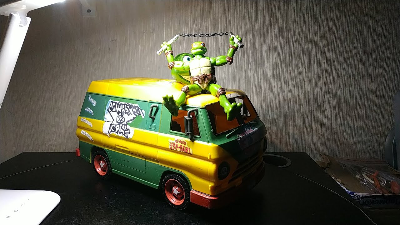 Транспорт Черепашек-ниндзя.COWABUNGA CARL.TMNT(2007).PLAYMATES TOYS ...
