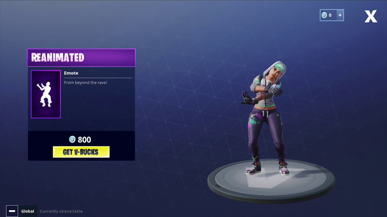 Fortnite ‘Reanimated’ Emote 1080p - YouTube
