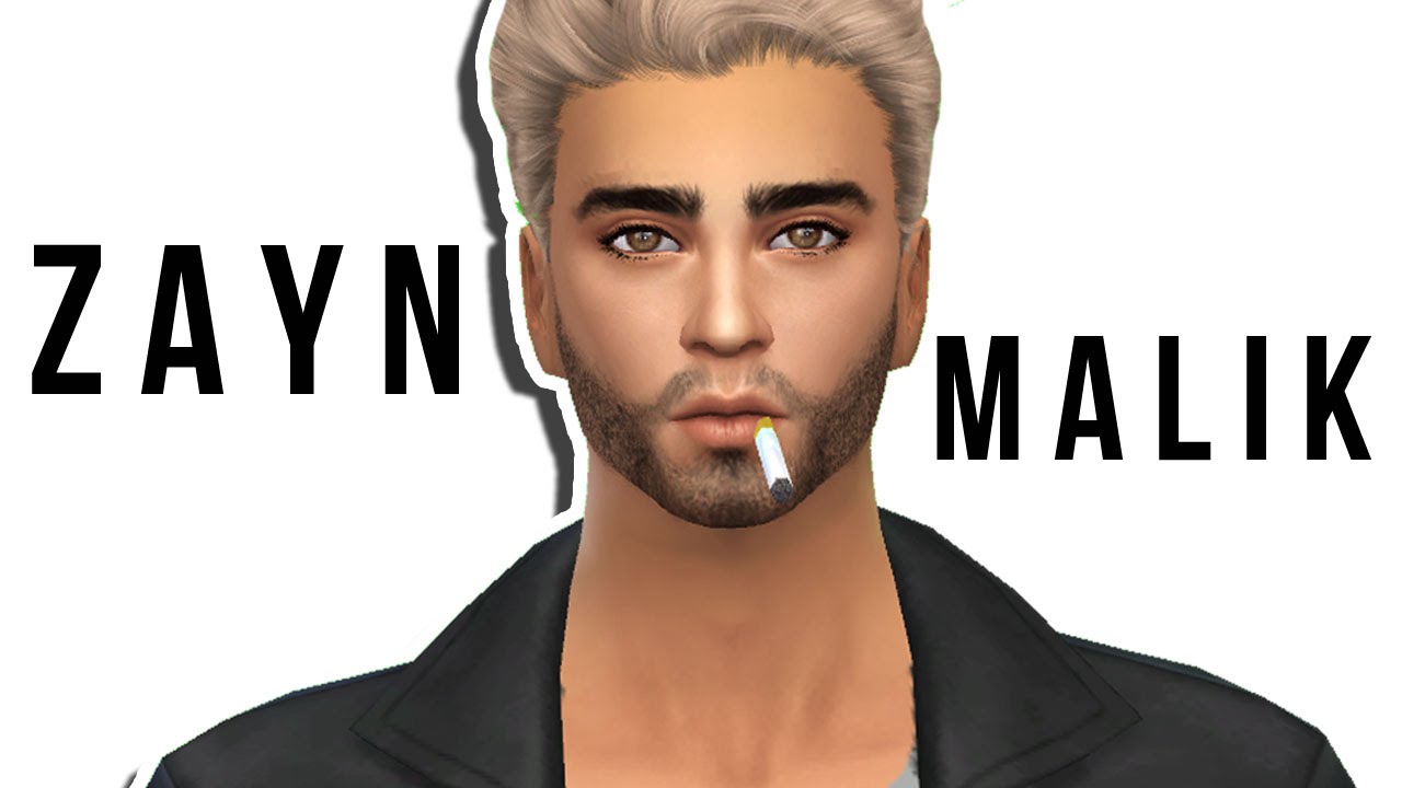 The Sims 4: ZAYN | Create A Sim - YouTube