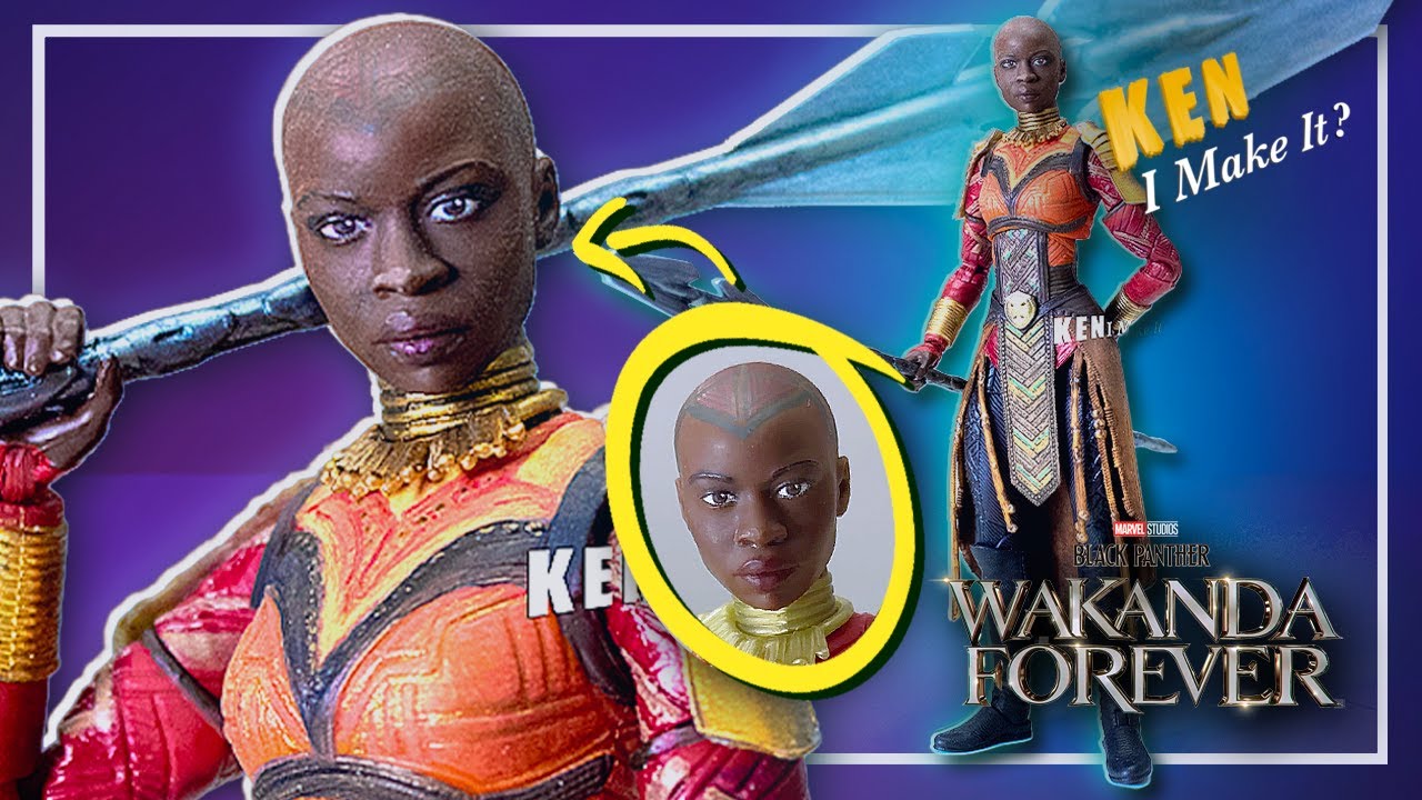 Fixing Marvel Legends OKOYE Figure - Black Panther: Wakanda Forever | Ken I Make It - YouTube