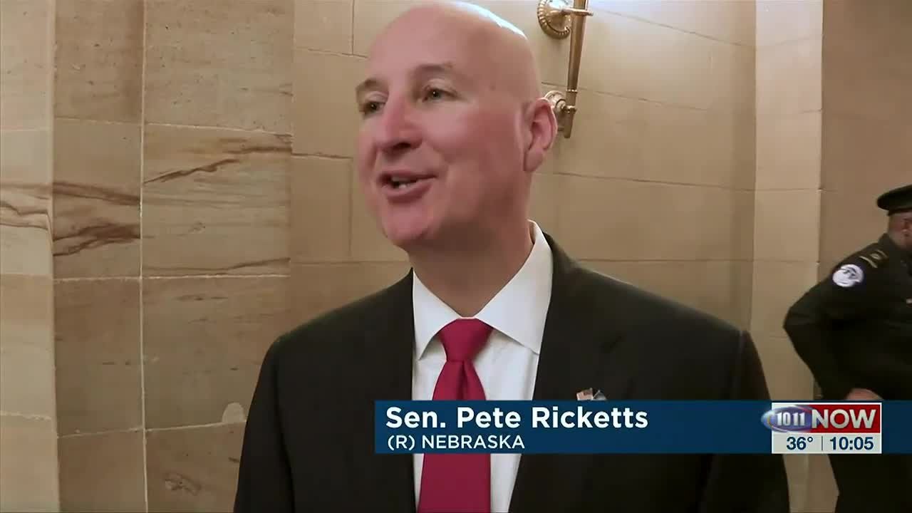 Pete Ricketts sworn in as U.S. Senator - YouTube