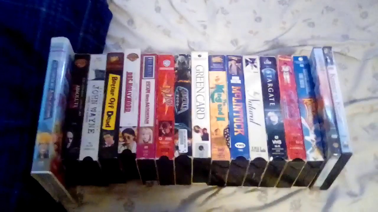 VHS \DVD Update 09\09\18 - YouTube