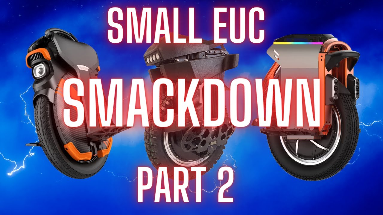 Small EUC Smackdown Part 2 - InMotion V11Y, Begode T4, and Kingsong S16 ...