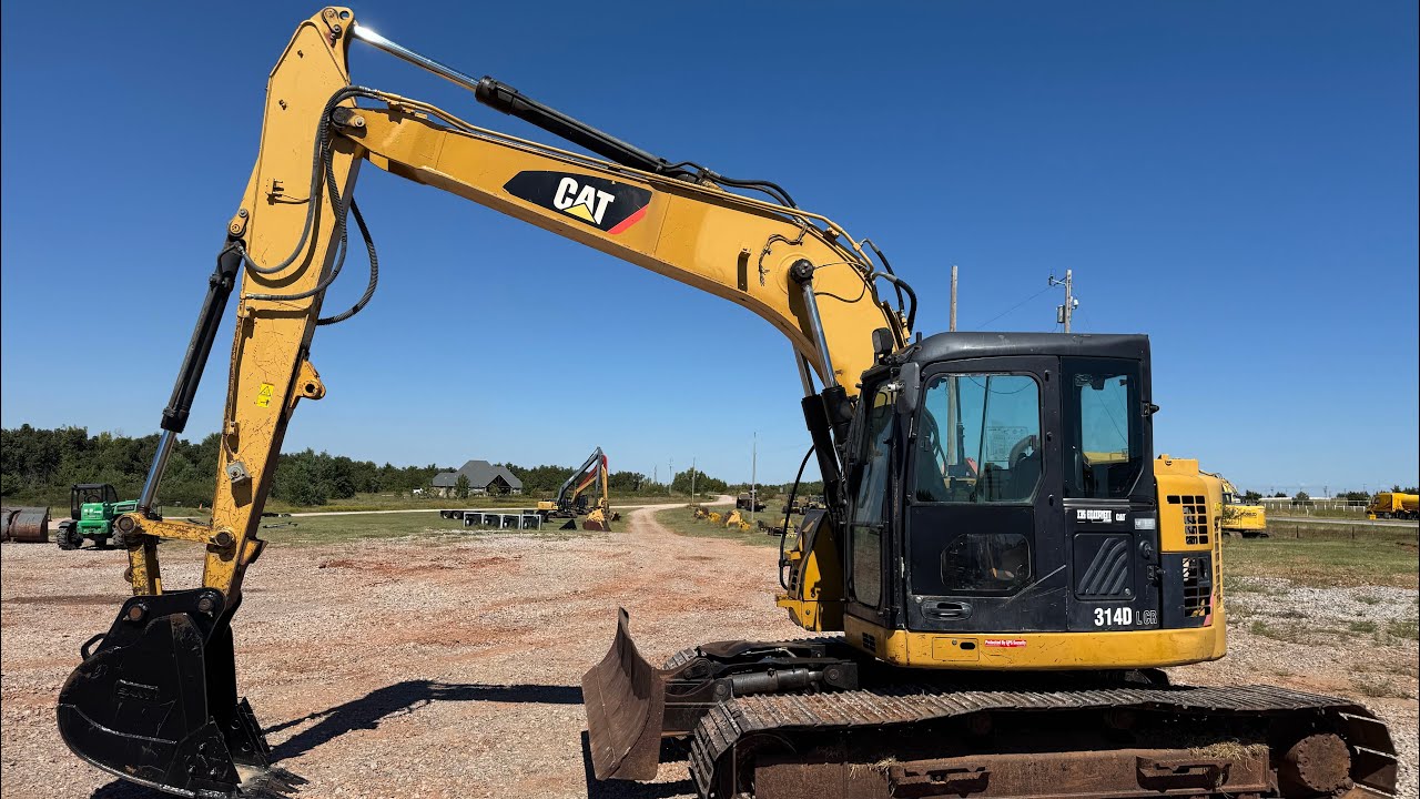 Used Cat 314 Excavator With New 24” Sany Bucket For Sale - YouTube
