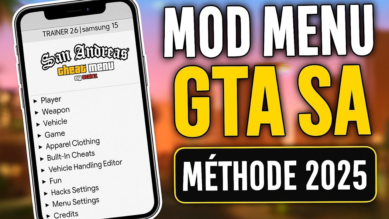 Tuto 2 Méthodes pour avoir un Mod menu Gta San Andreas Android avec et ...