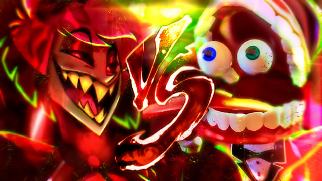Alastor (Hazbin Hotel) VS. Caine (Digital Circus) - Duelo dos Deuses ...
