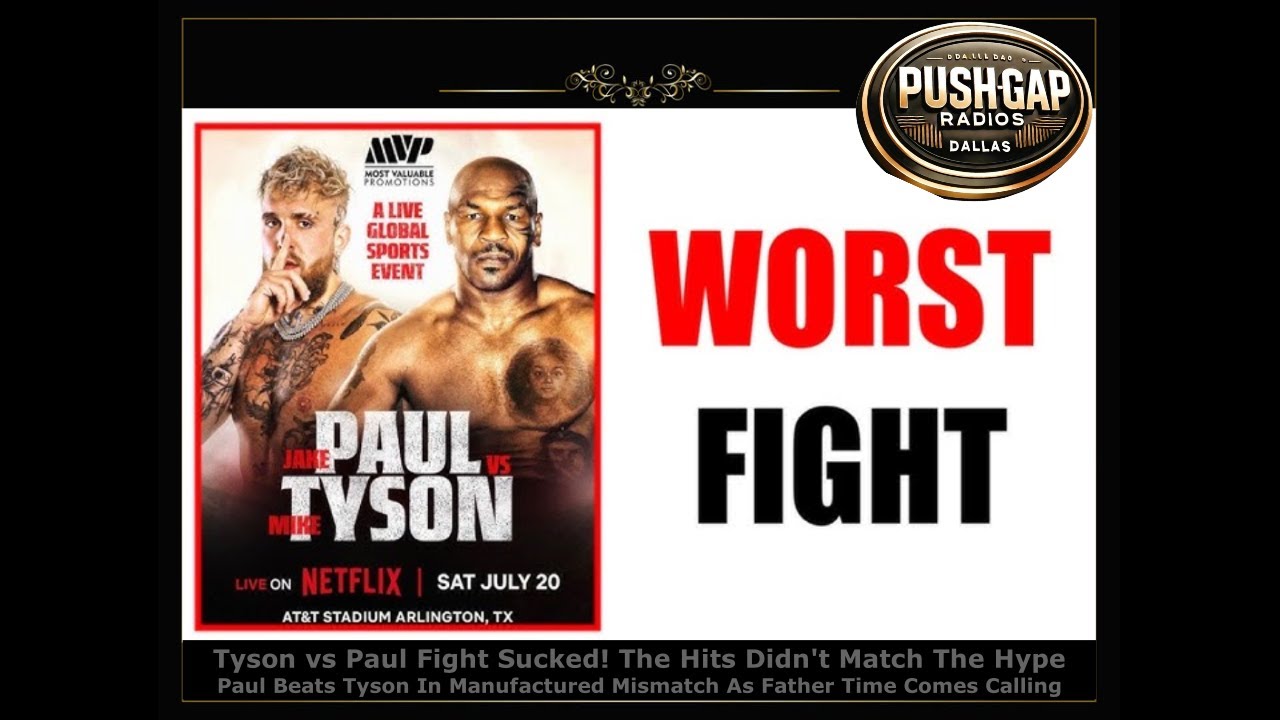 Jake Paul, 27, beats 58-year-old Mike Tyson | The Hits Didn't Match The ...